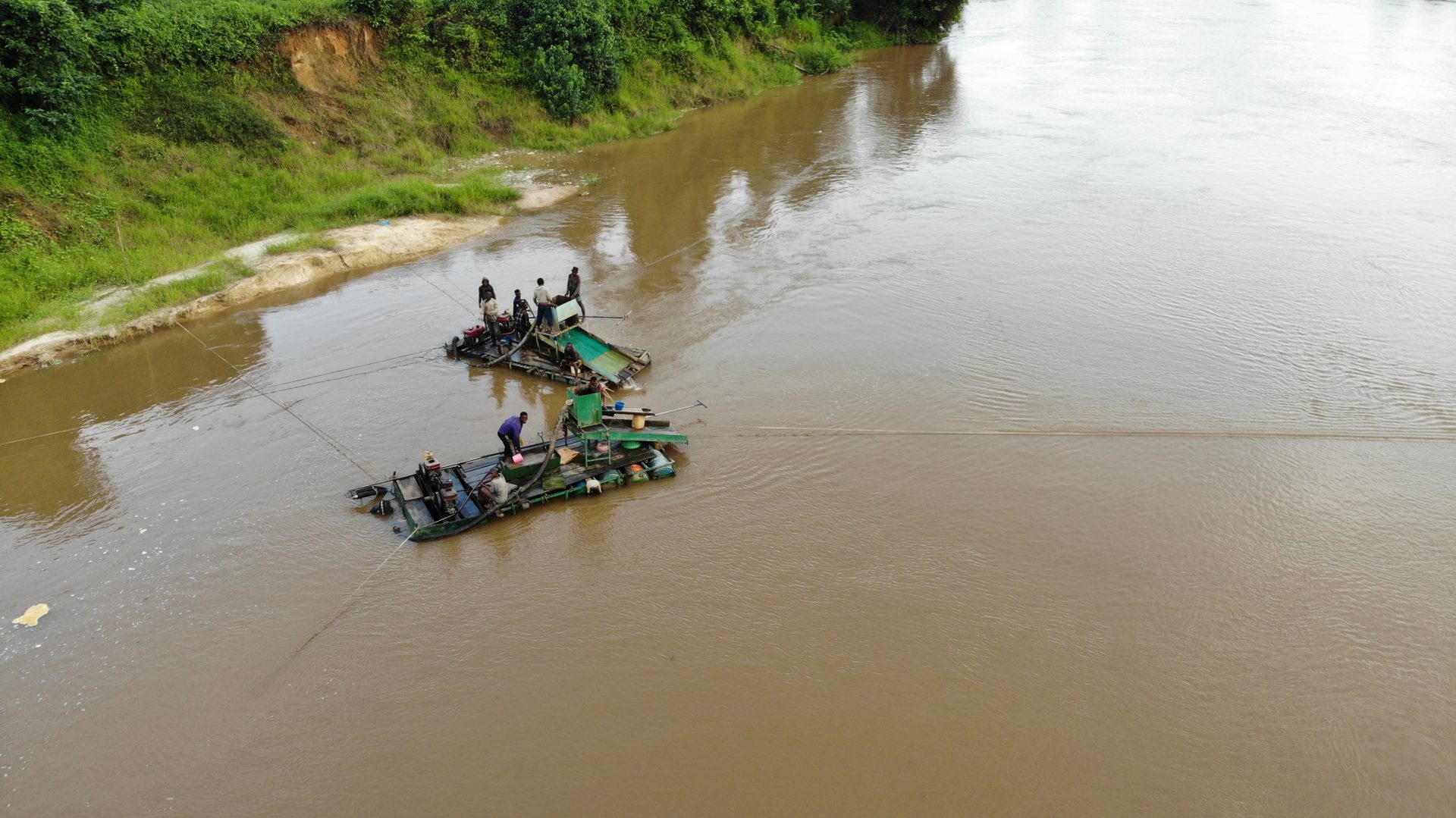 Illicit Miners Ravage Community Forest - The DayLight
